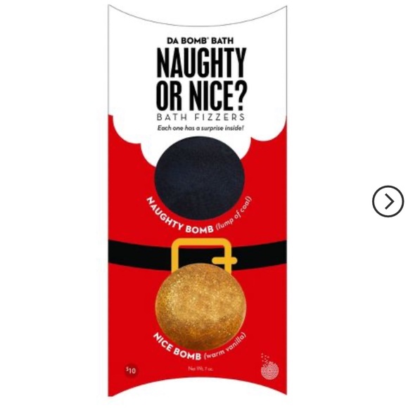 Da Bomb Bath | Bath & Body | New Da Bomb Bath Fizzers Naughty Or Nice ...